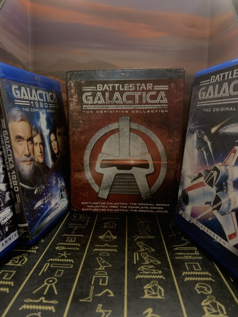 BLU-RAY MOVIE BATTLESTAR GALACTICA - THE DEFINITIVE COLLECTION Brand ...