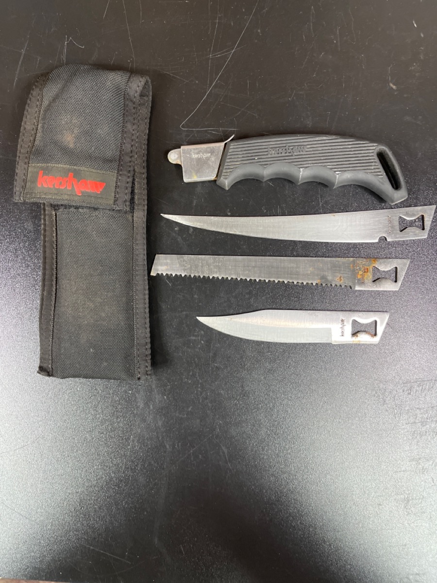 KERSHAW 1095TF INTERCHANGABLE KNIFE SET Very Good | Buya