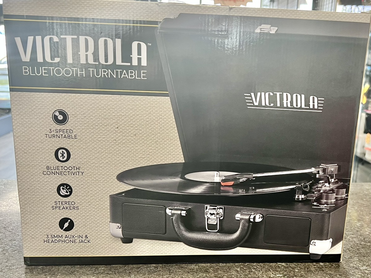 VICTROLA BLUETOOTH STEREO TURNTABLE Like New | Buya