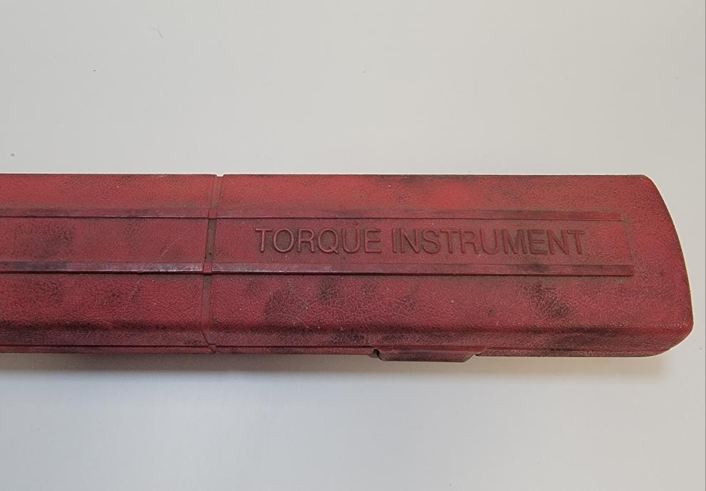 Snap-on 1/2" Drive SAE Adjustable Click-Type Fixed Head Torque Wrench ...