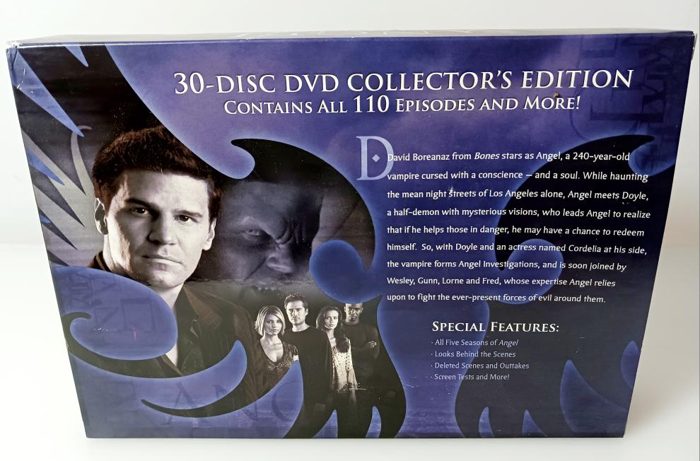 Angel The Complete Series 30-Disc DVD Collector's Edition Box Set Like ...