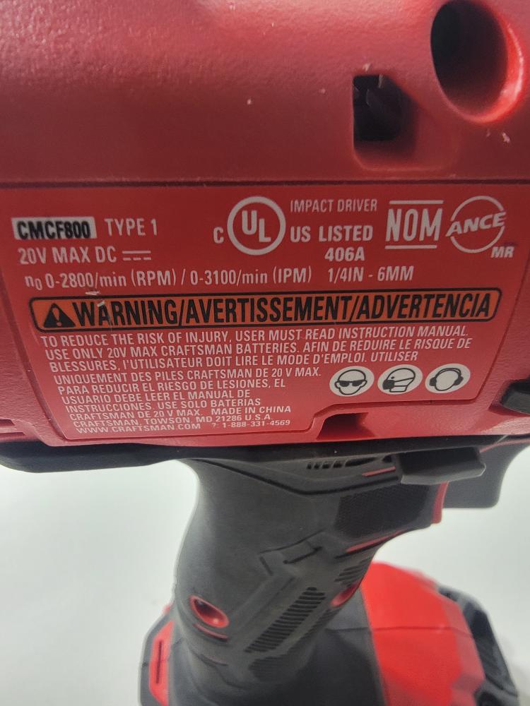 CRAFTSMAN CMCF800 Very Good | Pawn 1 | Spokane | WA