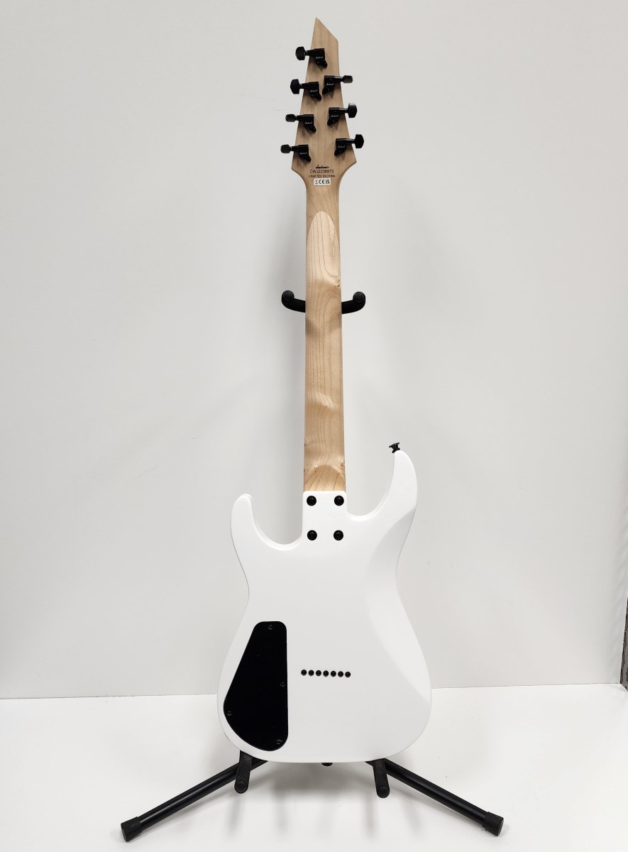 JACKSON DINKY ARCH TOP JS32 7 DKA HT SNOW WHITE 7 STRING Very Good ...
