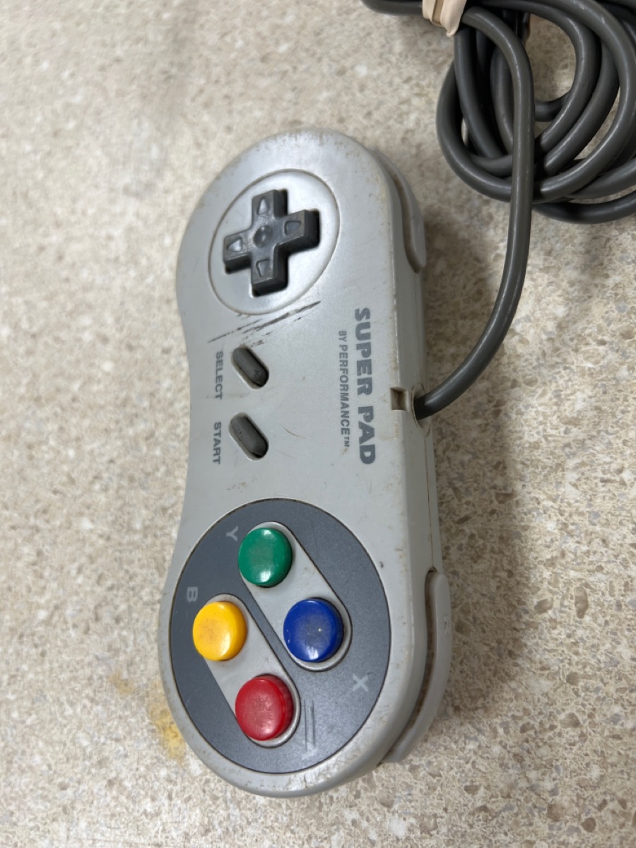 SUPER PAD BY PERFORMANCE FOR SUPER NINTENDO Acceptable | Buya
