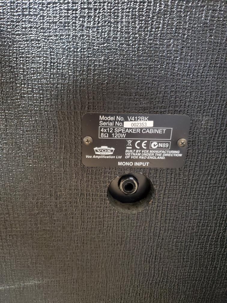 VOX V412BK Very Good | Pawn 1 | Spokane | WA