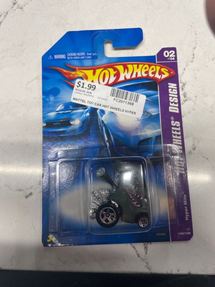 MATTEL HOT WHEELS HYPER MITE HOT WHEELS DESIGN Brand New | Buya