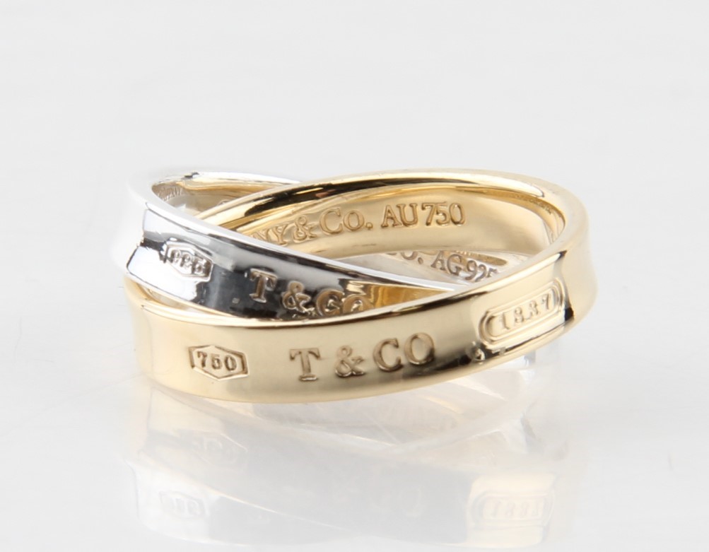 Tiffany & Co Tiffany 1837 Interlocking Circles Ring Very Good | Buya