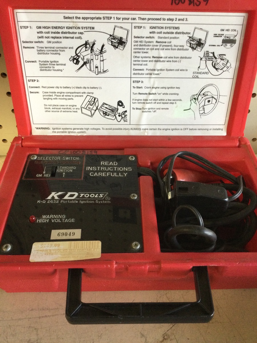 KD TOOLS KD 2632 PORTABLE IGNITION SYSTEM Good | Chad's Pawn Shop ...