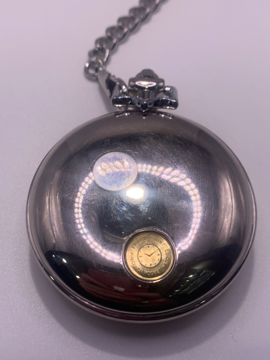 SAN FRANCISCO 49ERS POCKET WATCH THE FRANKLIN MINT Good | Carson ...