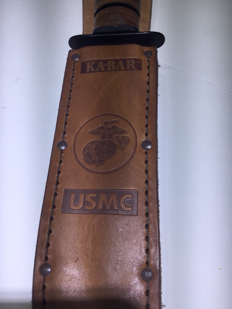 KA-BAR KNIVES USMC US MARINE CORPS KNIFE Like New | Buya