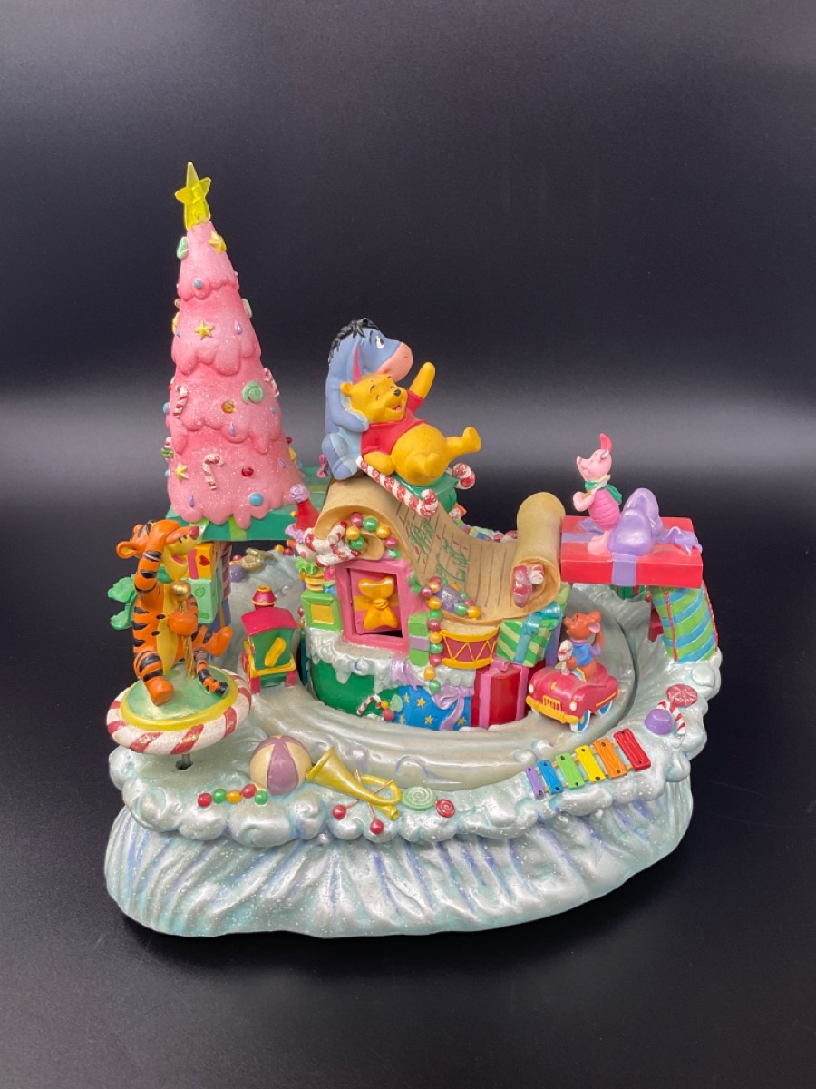 DISNEY Music Box WINNIE THE POOH WISH LIST MUSIC BOX Very Good | Buya