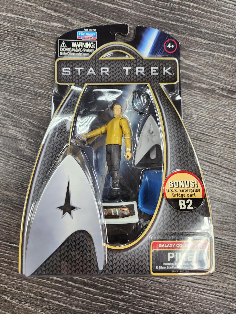 PLAYMATES STAR TREK GALAXY COLLECTION PIKE ACTION FIGURE Brand New | Buya