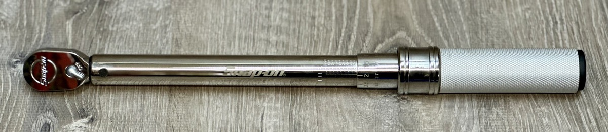 Snap-on QD2R100A 3/8" SAE Adjustable Ratchet Torque Wrench Brand New | Buya