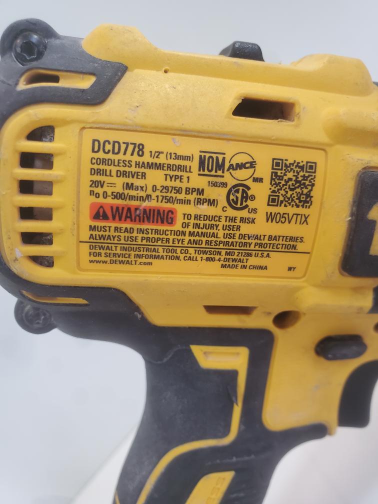 DEWALT DCD778 Acceptable | Pawn 1 | Spokane | WA