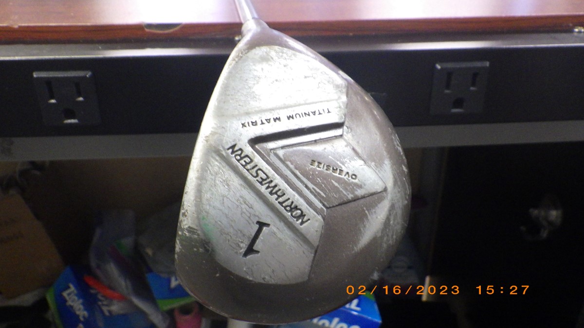 NORTHWESTERN GOLF TITANIUM MATRIX DRIVER Good | Buya