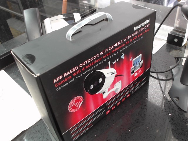 Securityman IPCAM-SDII Smartphone App Based, Outdoor Wi-Fi Security ...