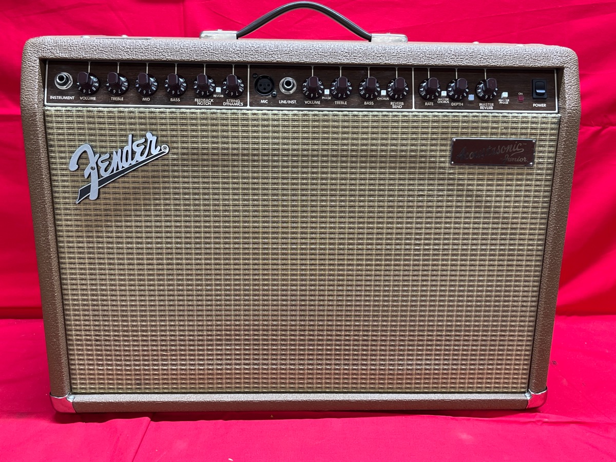 Fender Acoustasonic Junior 2-Channel 2 x 40-Watt 2x8" Acoustic Guitar ...