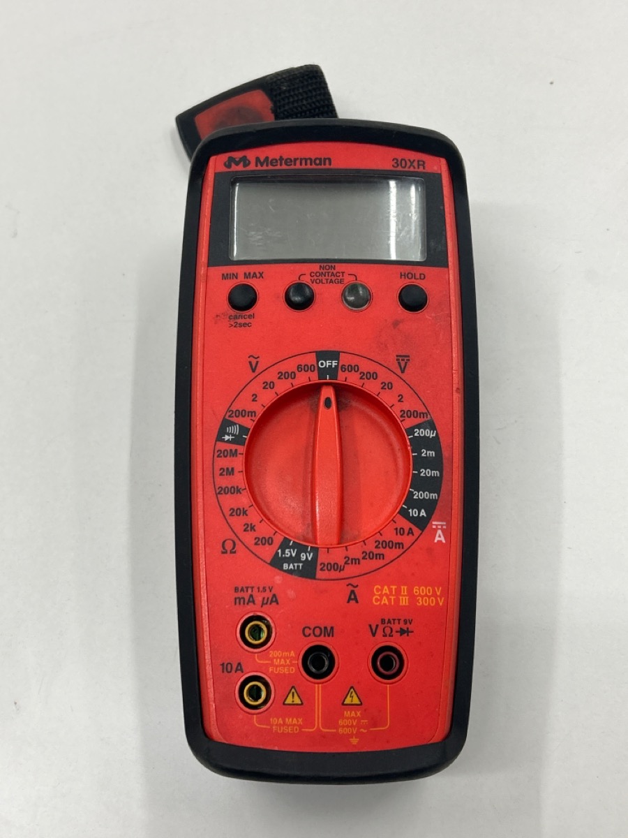 METERMAN 30XR MULTIMETER, RED Good | Pawn 1 | Spokane | WA