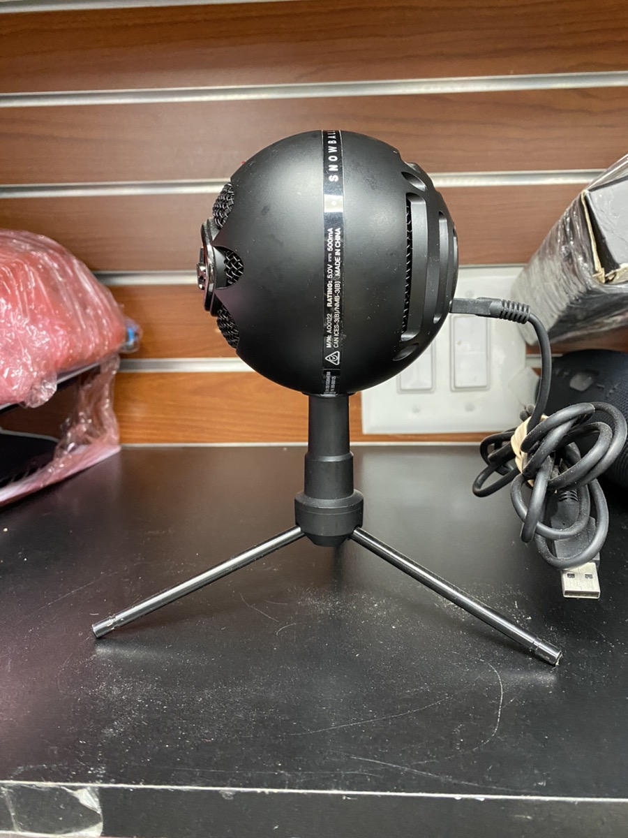 BLUE MICROPHONES SNOWBALL BLACK ICE Like New | Buya