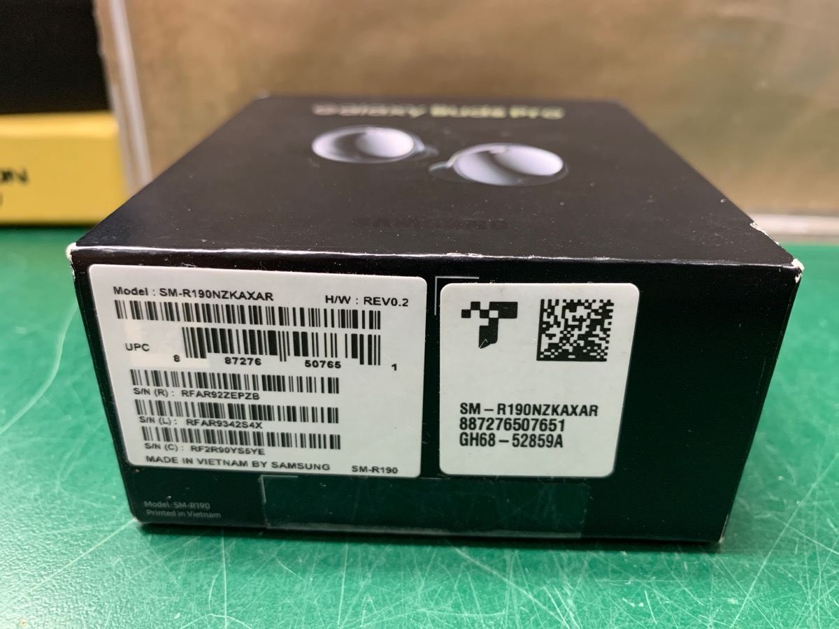 Samsung Galaxy Buds Pro R190 Wireless Bluetooth In-Ear Earbuds Brand ...