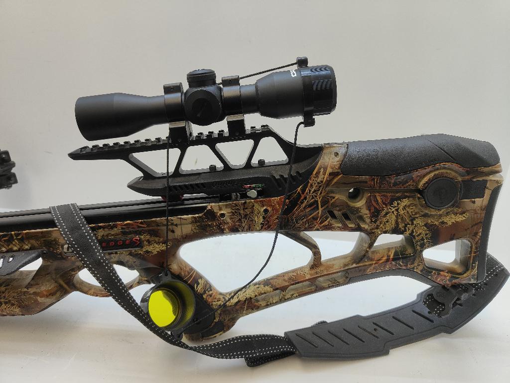 Barnett Archery Quad Edges Crossbow 15.5" 4x32 Scope 150lb Draw Weight ...