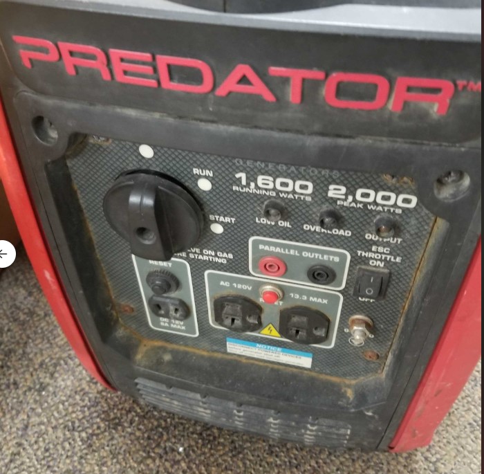 PREDATOR 2000 WATT GENERATOR Good | Pawn 1 | Spokane | WA