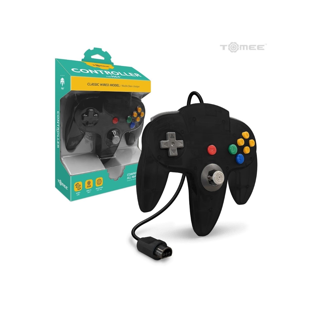 Price Guide: HYPERKIN MO7465-SB N64 CONTROLLER | Buya