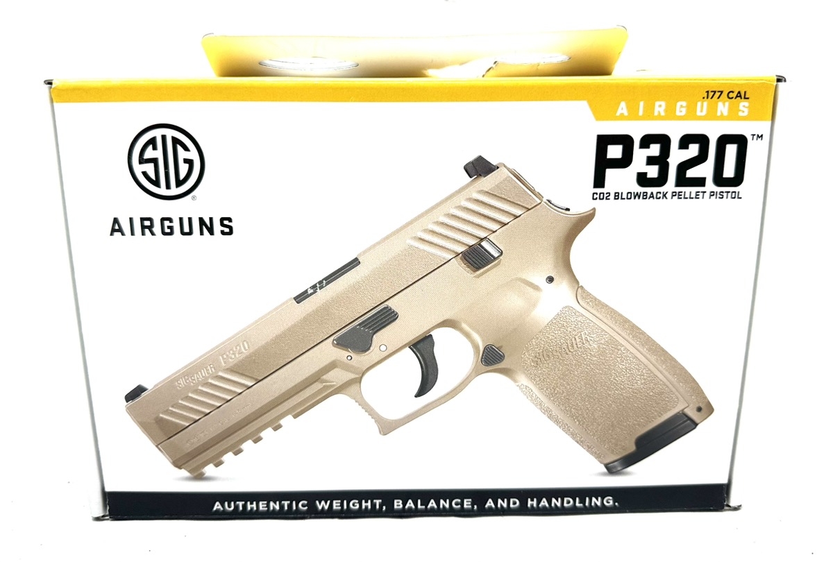 Sig Sauer P320 .177cal Co2 Blowback Pellet Pistol! Like New | Buya