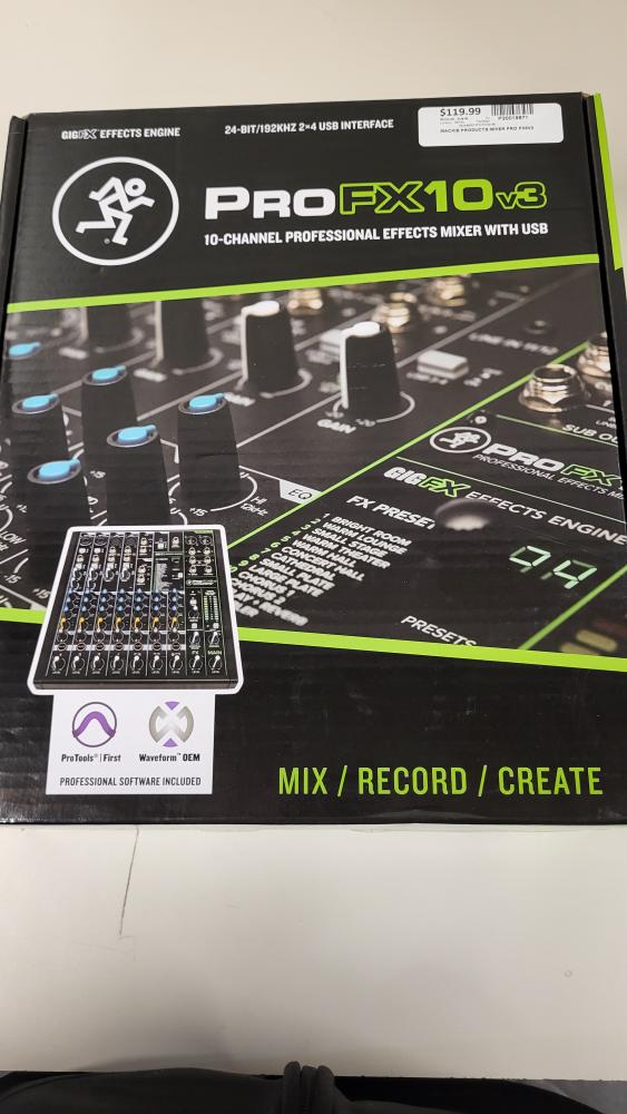 MACKIE PRODUCTS PRO FX6V3 Like New | Pawn 1 | Spokane | WA