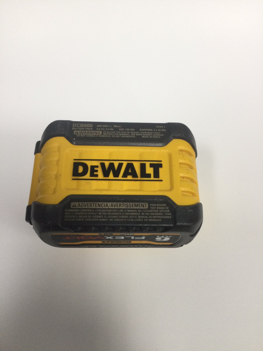 DEWALT BATTERY DCB606 20V/60V 6AH Good | Pawn 1 | Spokane | WA