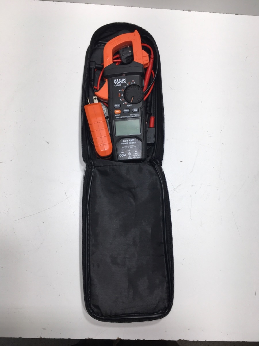 KLEIN MULTIMETER CL800 W/CASE Very Good | Buya