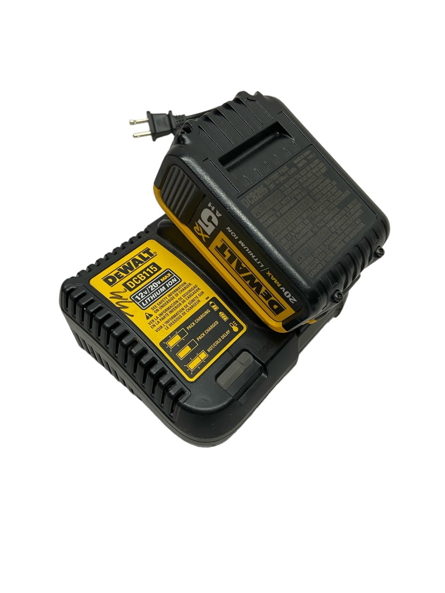 Dewalt DCB205 20V 5.0 Ah Tool Battery with Charger Very Good | Buya