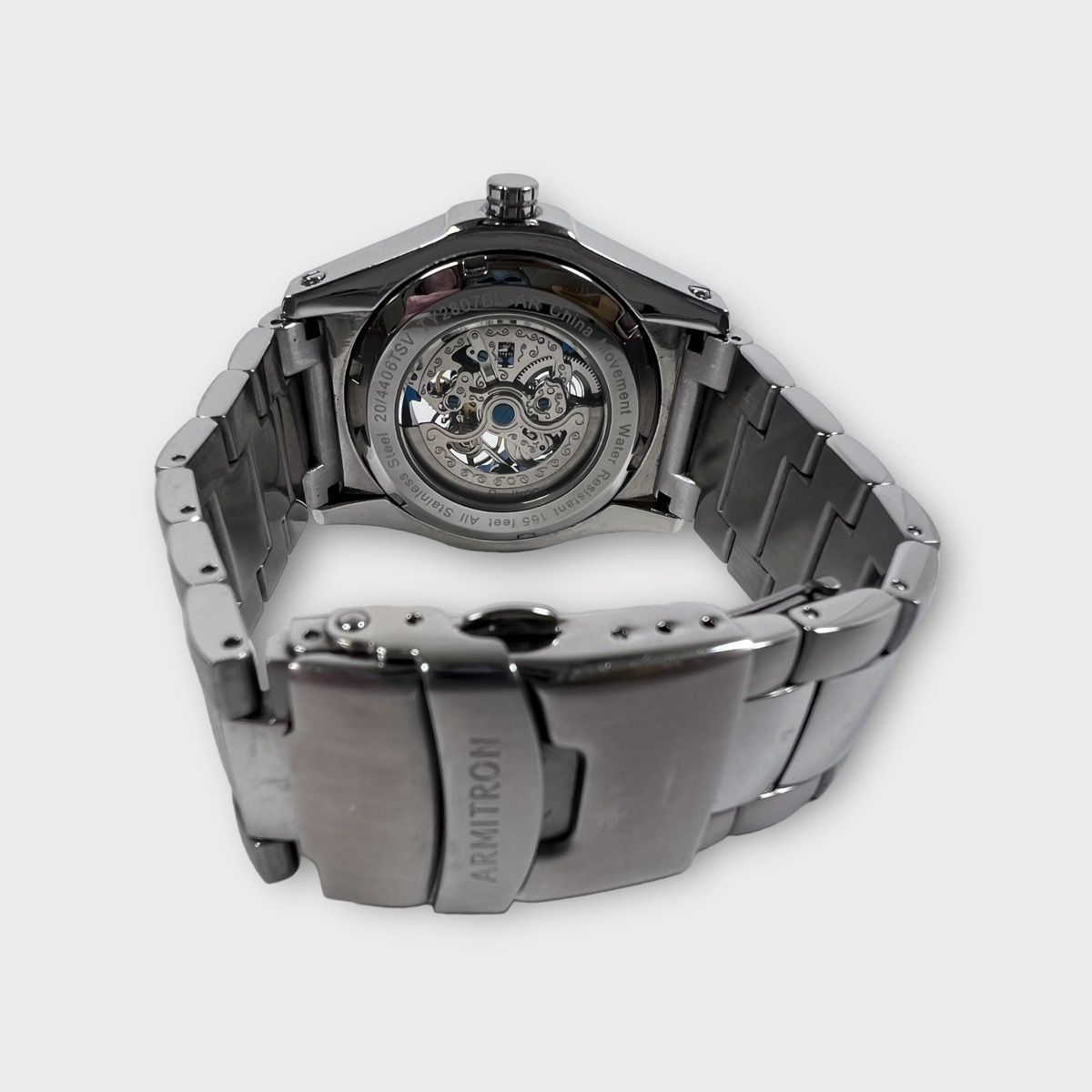 Armitron 20/4406SV Mens Stainless Steel Automatic Watch TY2807SV Very ...