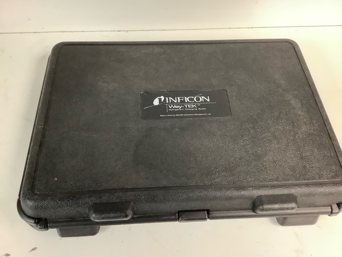 INFICON WEY-TEK REFRIGERANT CHARGING SCALE 713-500-G1 PLATFORM ASSEMBLY ...