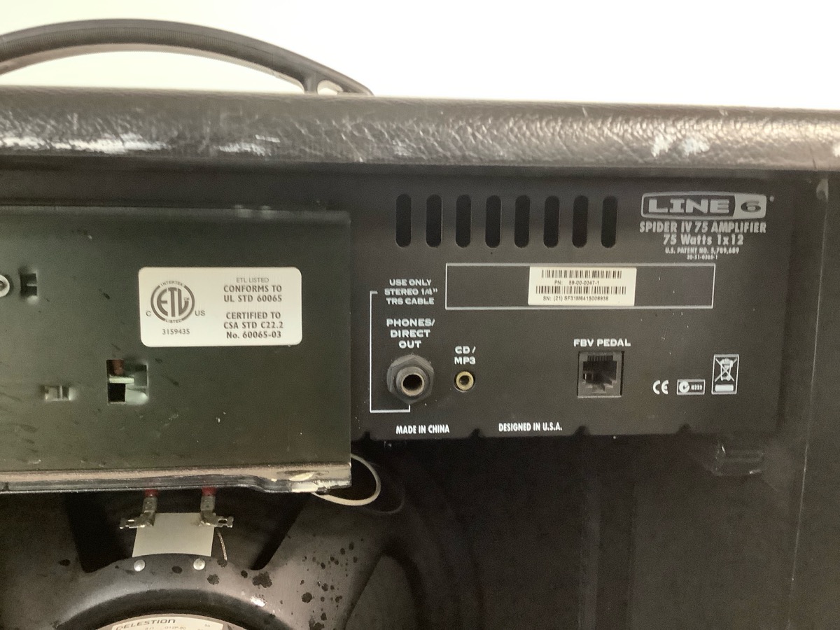 LINE 6 SPIDER IV 75 1x12 COMBO AMP Good | Pawn 1 | Spokane | WA