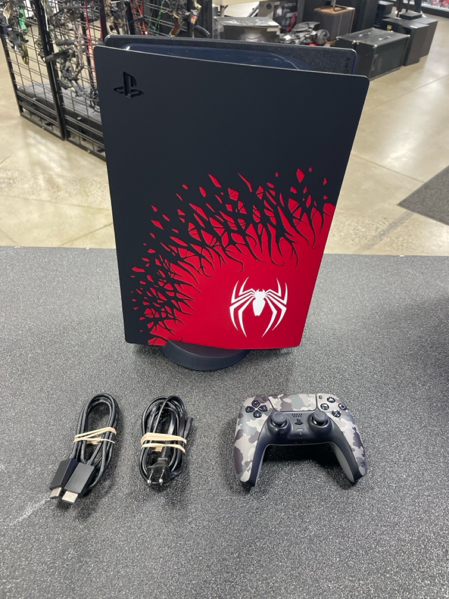 PS5 DISC CONSOLE 1TB - SPIDERMAN EDITION Very Good | Pawn 1 | Spokane | WA