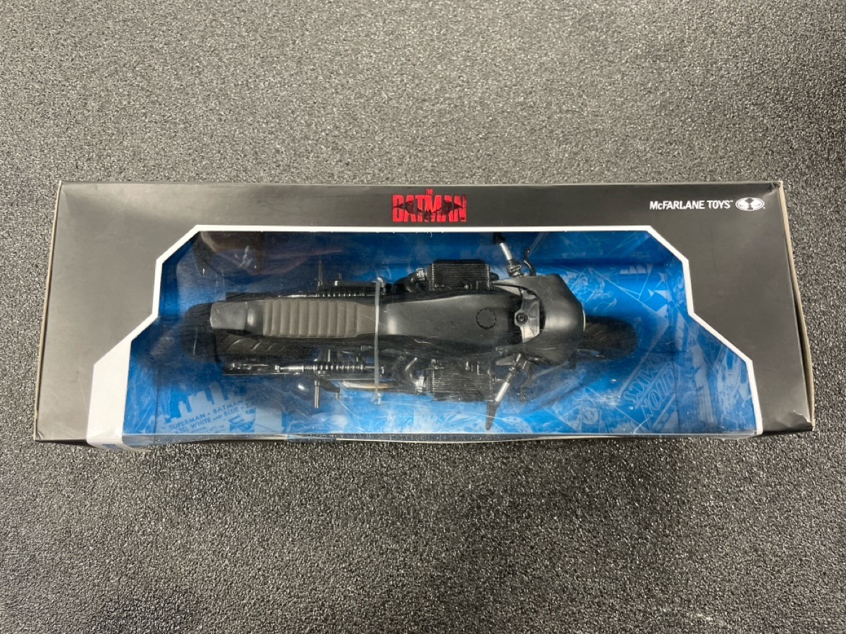 MCFARLANE TOYS - DC MULTIVERSE - THE BATCYCLE *IOB* NEW Very Good ...