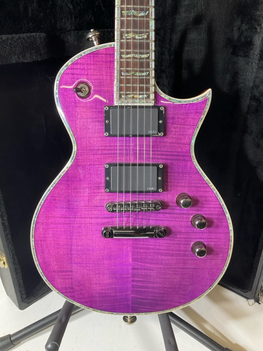 LTD GUITAR - DESIGNED BY ESP LTD DELUXE EC-1000 ELECTRIC GUITAR Very ...