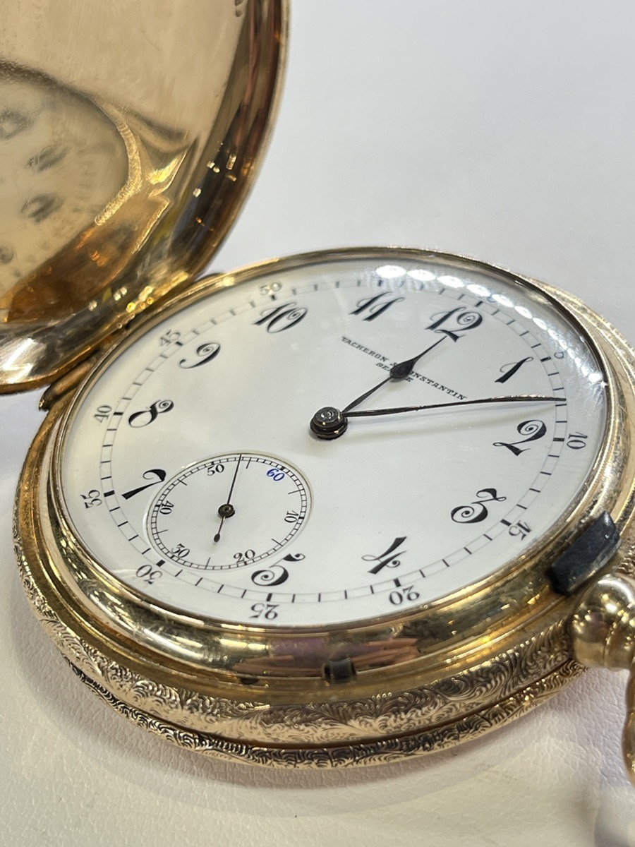 Vacheron Constantin Geneve Double Hunter Case in 14k Yellow Gold 295724 ...