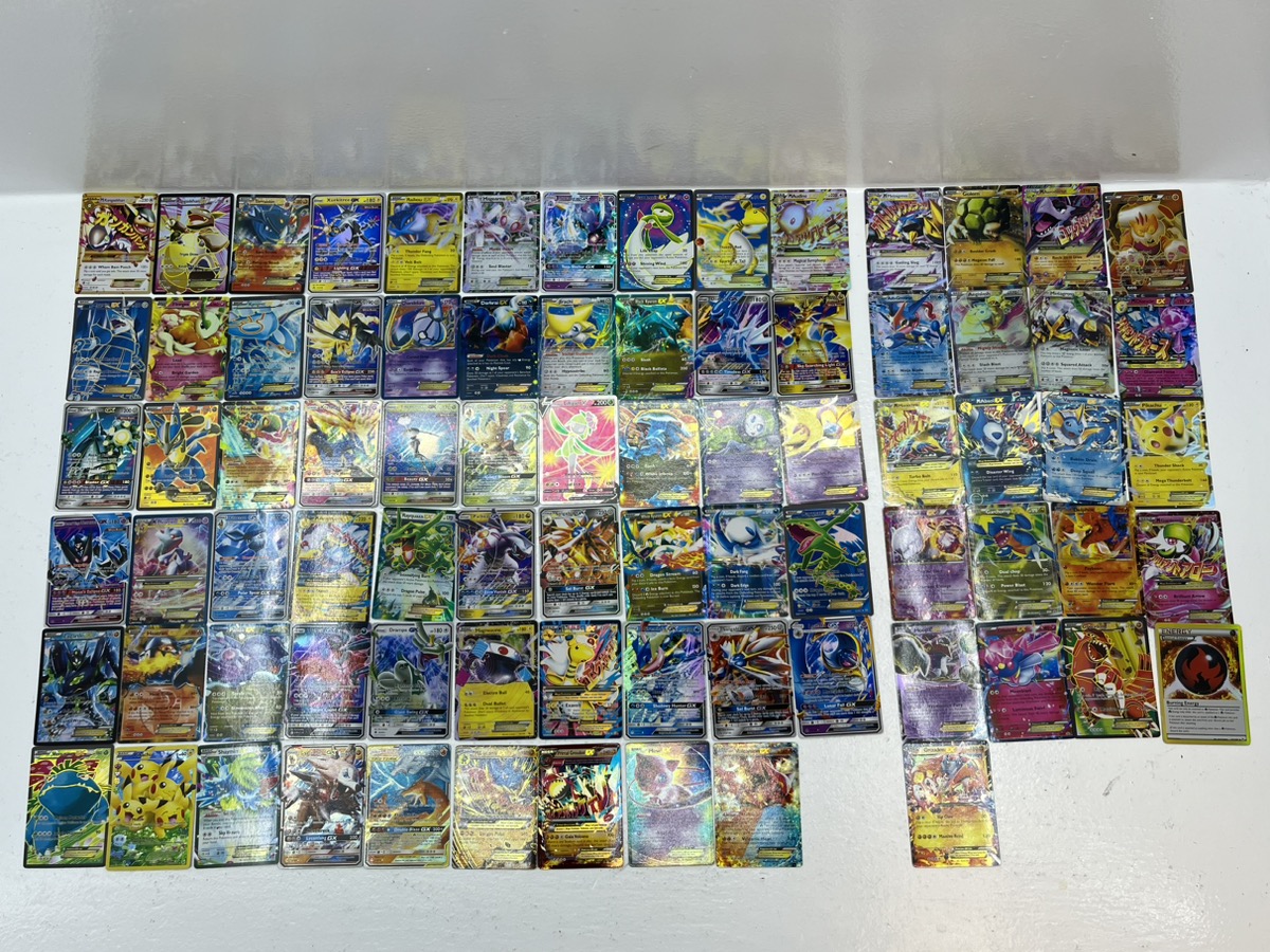 Pokemon TCG EX GX Holo Ultra Rare Full Art Mega Kangaskhan Venusaur Mew ...