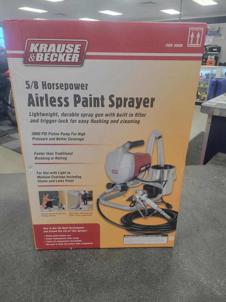 Krause And Becker Airless Paint Sprayer