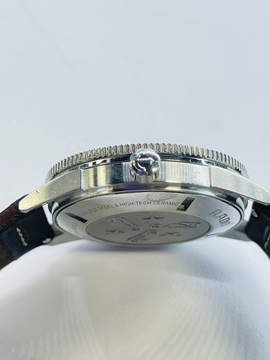 RADO MODEL CAPTAIN COOK 42MM AUTOMATIC WITH SAPPHIRE CRYSTAL & BROWN ...