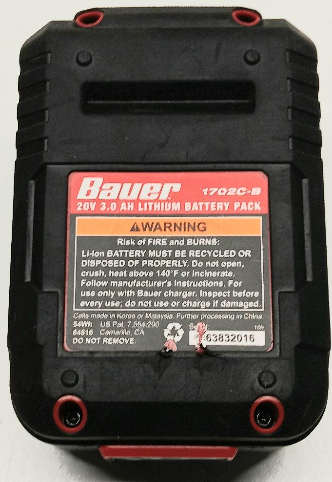 BAUER COMPACT IMPACT WRENCH 3/8 W/ BATTERY Good | Pawn 1 | Spokane | WA