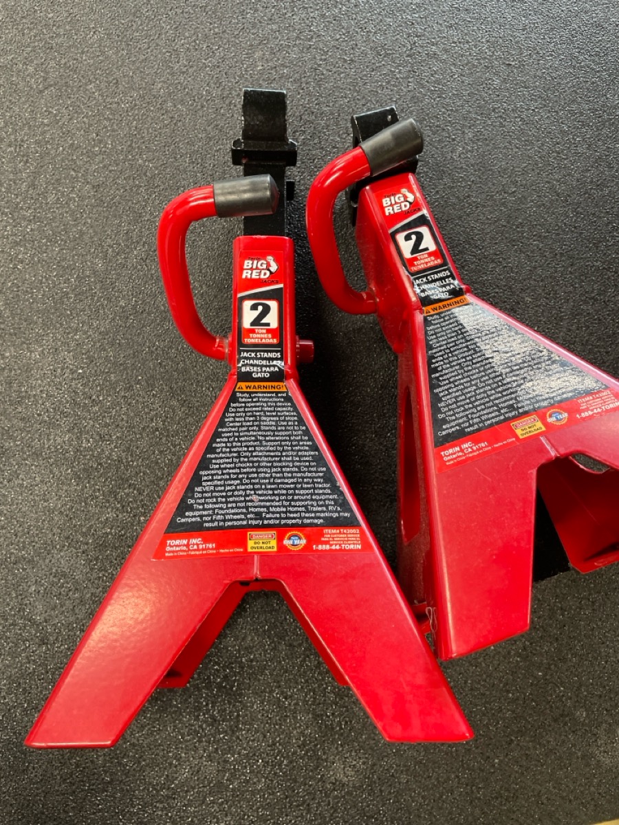 TORIN TOOLS BIG RED 2 TON JACK STANDS Good | Pawn 1 | Spokane | WA
