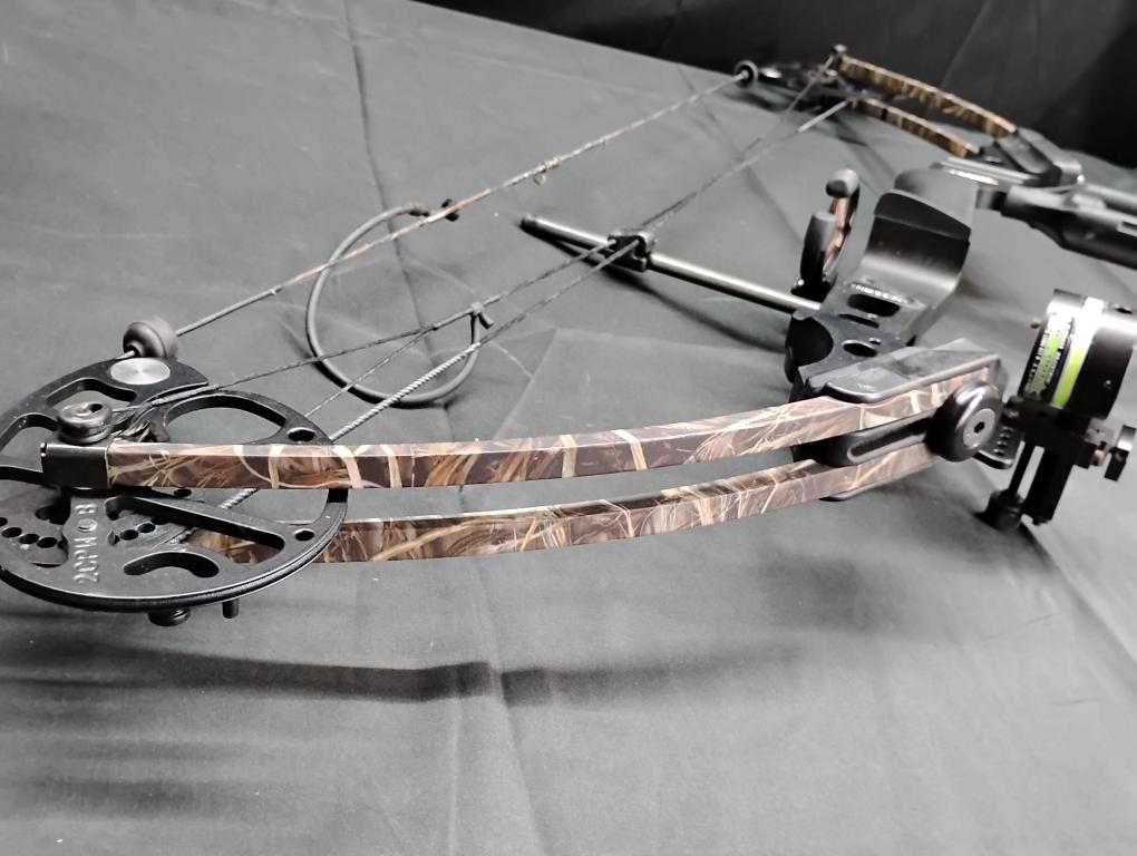 Mathews Mission Menace Compound Bow Draw Wt=16-52 Lbs, Draw Lth=17-30 ...