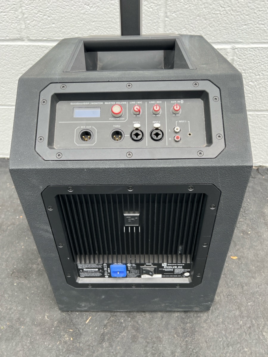 EV ELECTRO-VOICE EVOLVE 50-TB TOWER SPEAKER W/SUBWOOFER Very Good | Buya