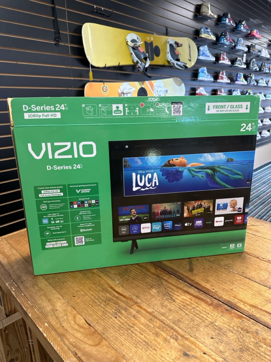 VIZIO 24" 1080P HD LED SMART TV D24FM-K01 NEW OPEN BOX Brand New | Buya