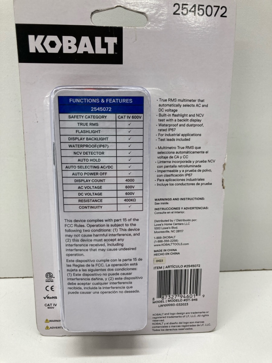 KOBALT TOOLS 2545072 Brand New | Pawn 1 | Spokane | WA