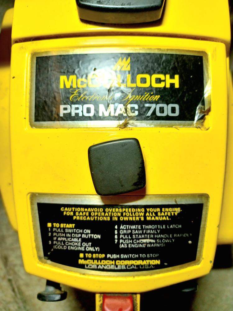 MCCULLOCH PRO MAC 700 For parts or not working | Pawn 1 | Spokane | WA