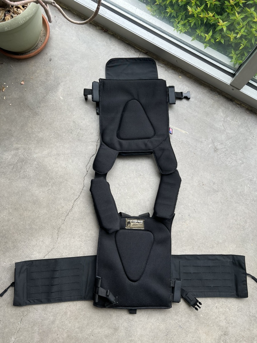 LEONIDAS LEGEND SPARTAN ARMOR SYSTEMS PLATE CARRIER Very Good | Buya